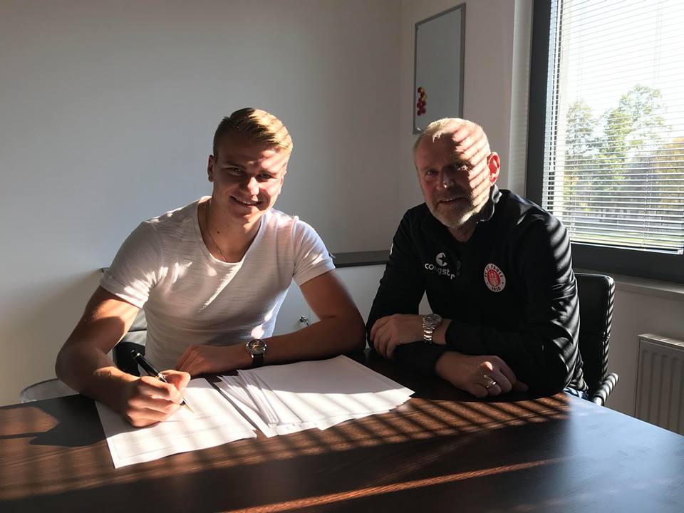 FC St. Pauli verlängert mit Abwehrspieler Florian Carsten bis 2022 ...