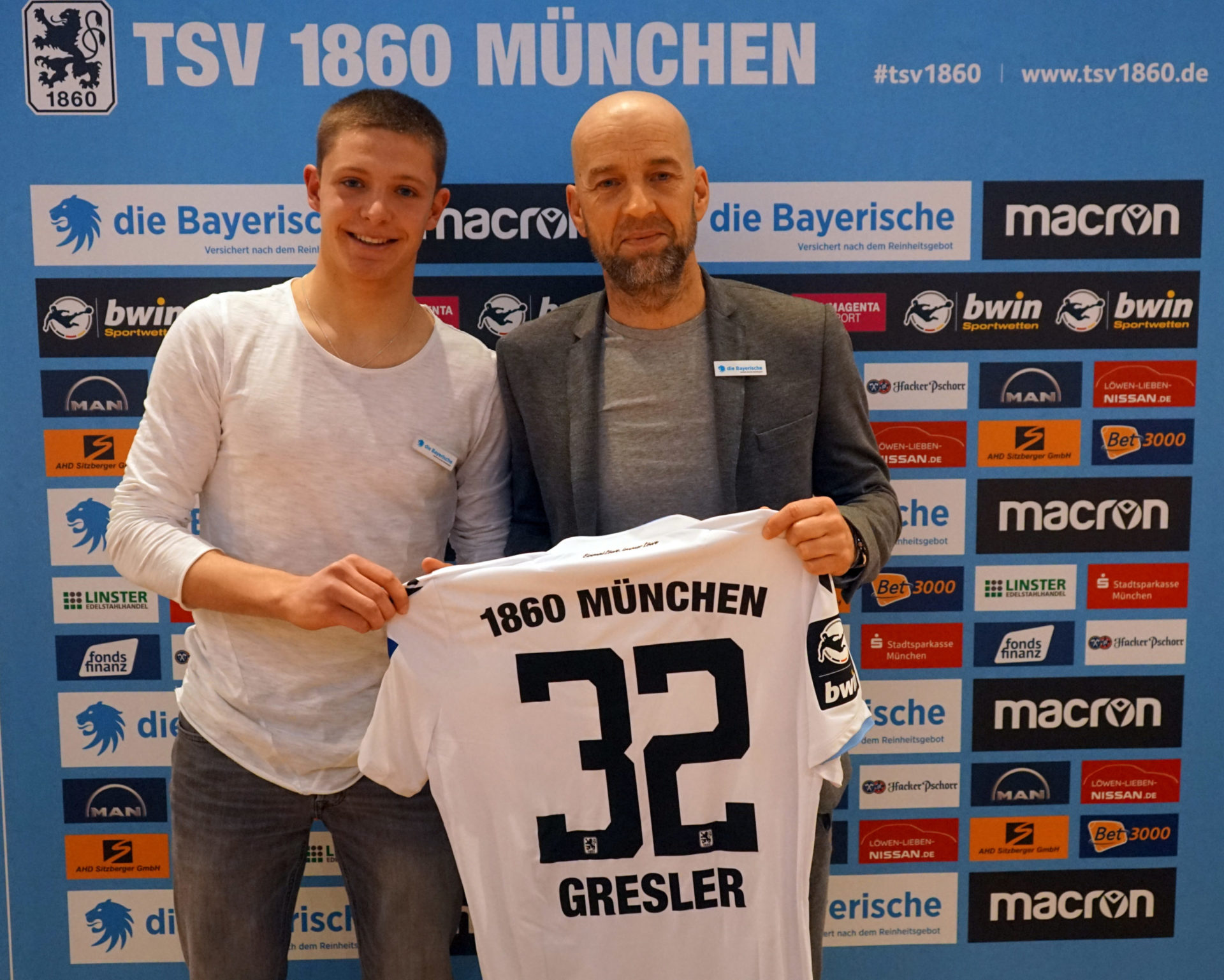 Verteidiger-Youngster Maxim Gresler von TSV 1860 München erhält ein Profivertrag - FANCLUB MAGAZIN